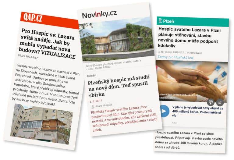 Postavme nový hospic pro naše pacienty - má to smysl